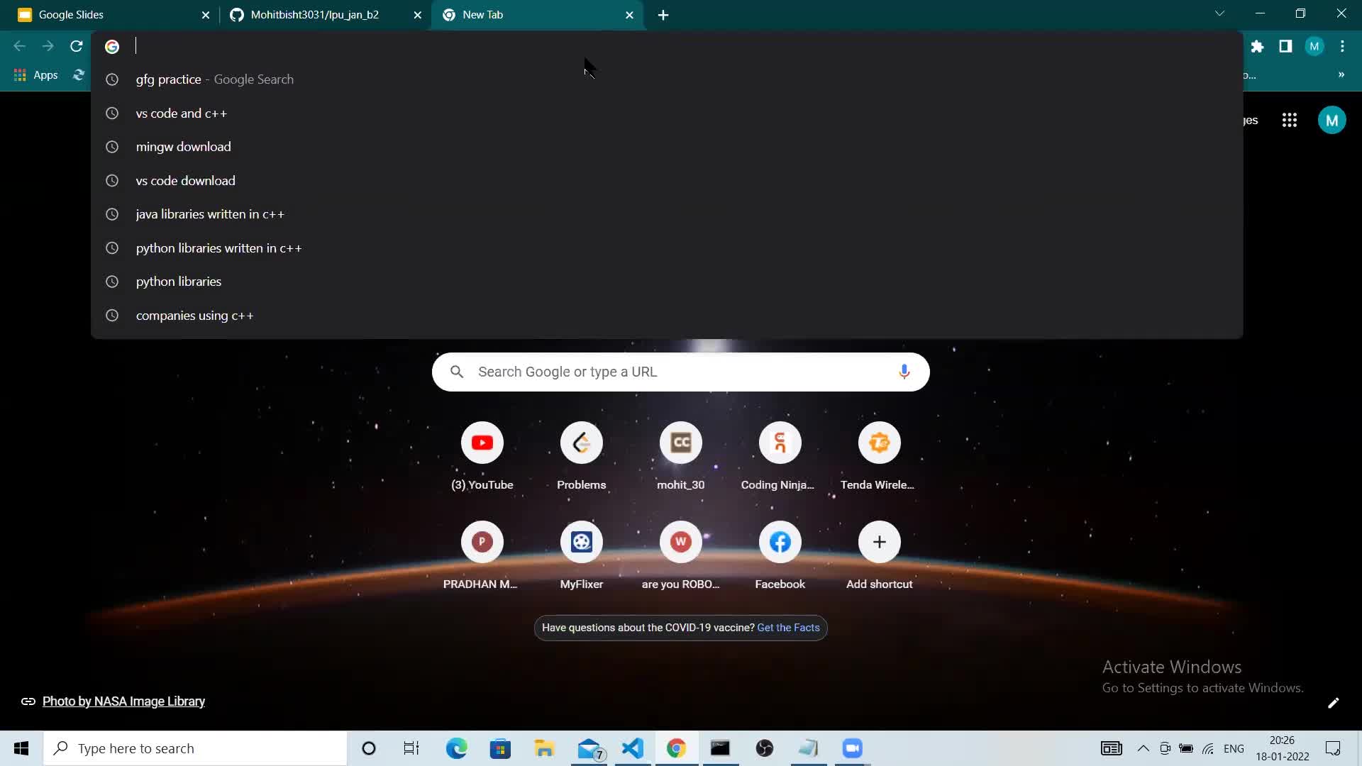Writing our First Code in C++
