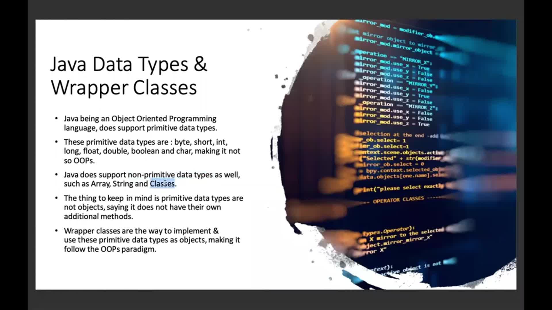 Arrays in java (class-2)